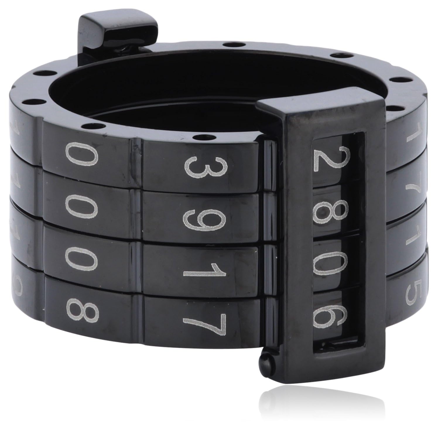 Swatch Bijoux Secret Code Ring, Black-Coated JRB003: Amazon.co.uk ...