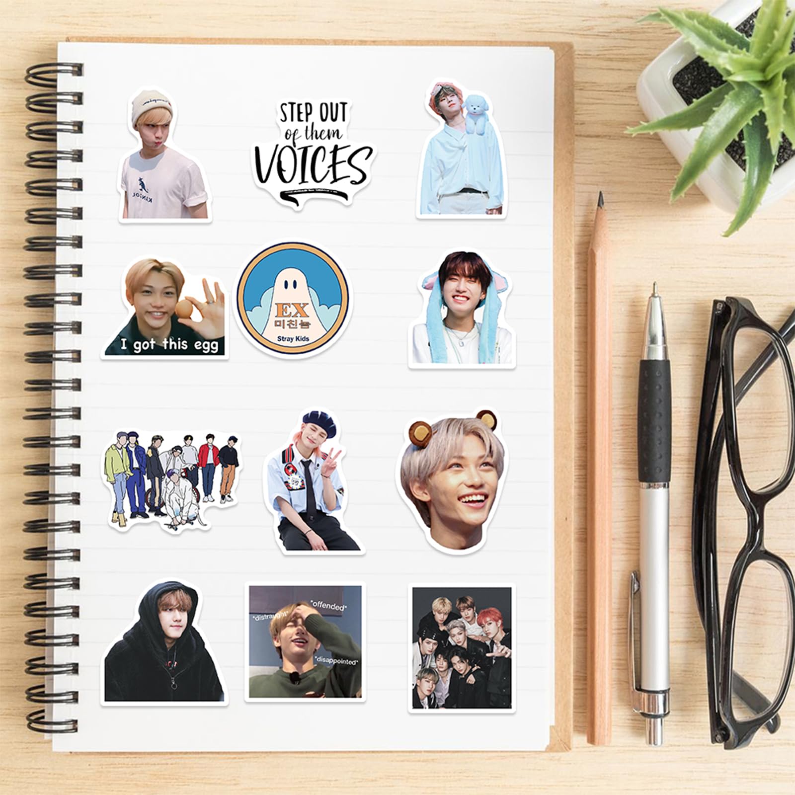 Mua Stray Kids Stickers Pack 100Pcs, Cute Kawaii Stickers for Kids ...