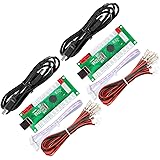 Amazon.com: Easyget 2 Player Zero Delay Generic Game Controller USB to Joystick for MAME ...