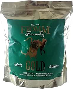 Amazon.com : Fromm Gold Holistic Adult Dry Cat Food 2.5 pounds : Dry ...