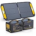 Amazon.com : Vtoman 2376Wh Portable Power Station Bundle with Extra Battery & 110W Solar Panel ...