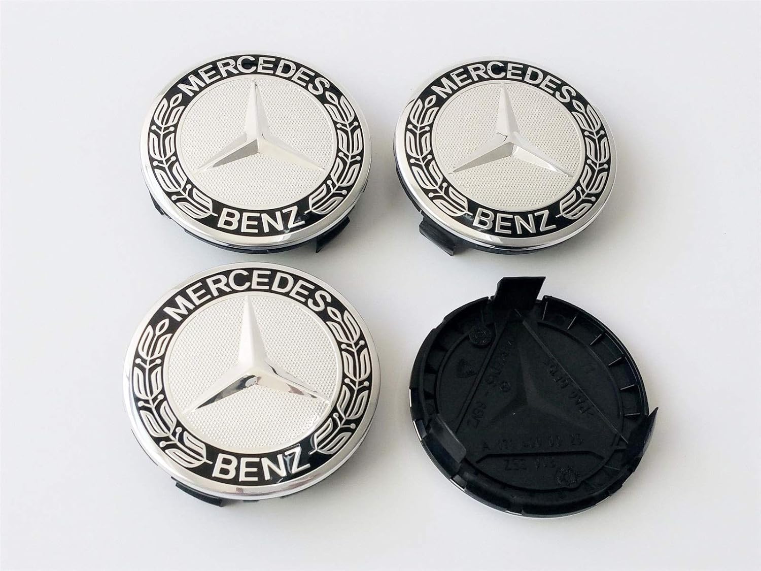 Cerchioni e pneumatici Copricerchi coprimozzo per Mercedes Benz 75 mm ...