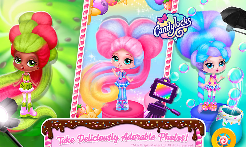 Candylocks Hair Salon - Style Cotton Candy Hair:Amazon.co.uk:Appstore ...