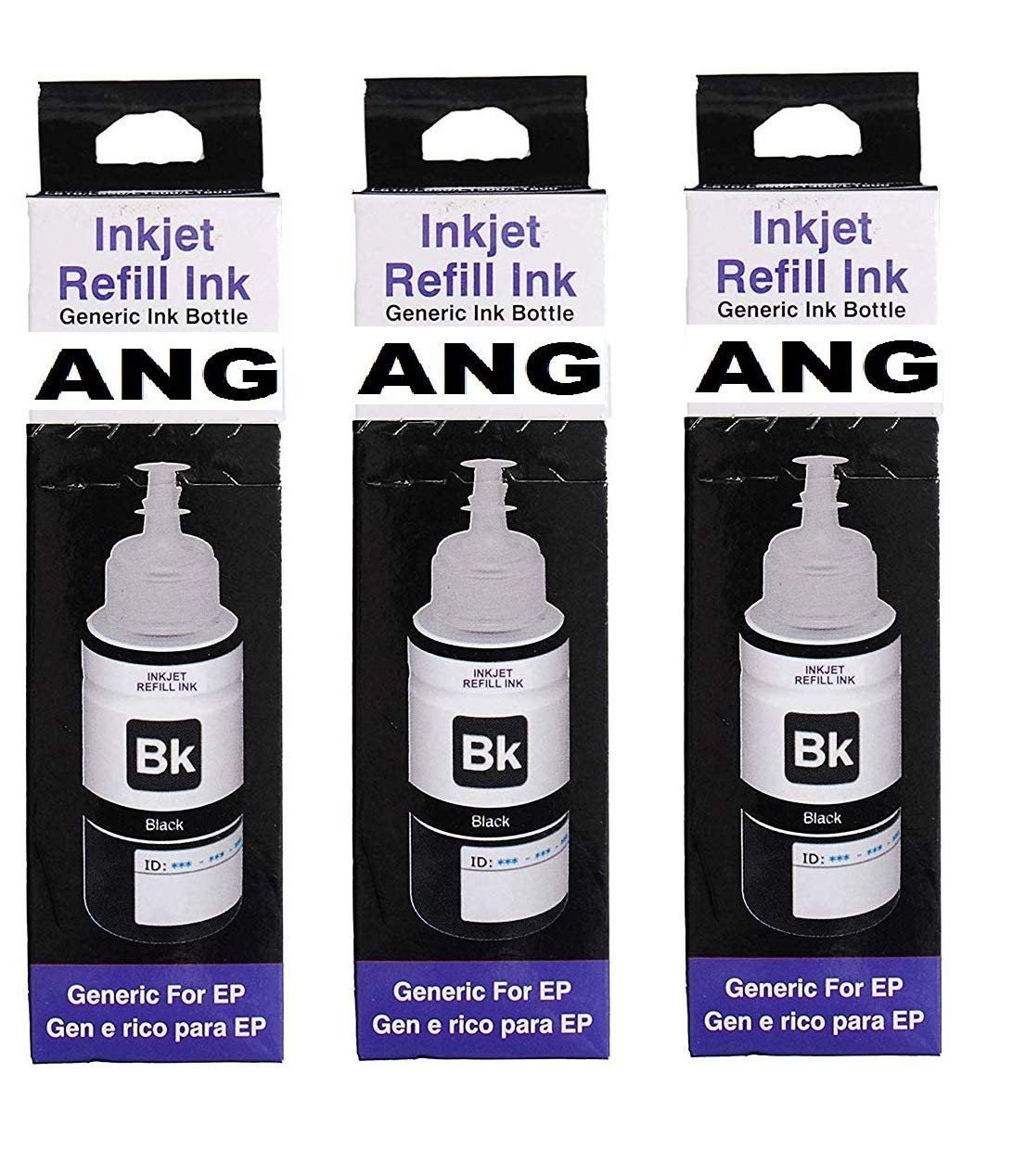 ANG Refill Ink for Use in Epson L361 Multi-Function Printer -Black - 70 ...