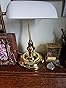 TRENDI Retro Classic Bankers LAMP Table Desk Light Polished Brass ...