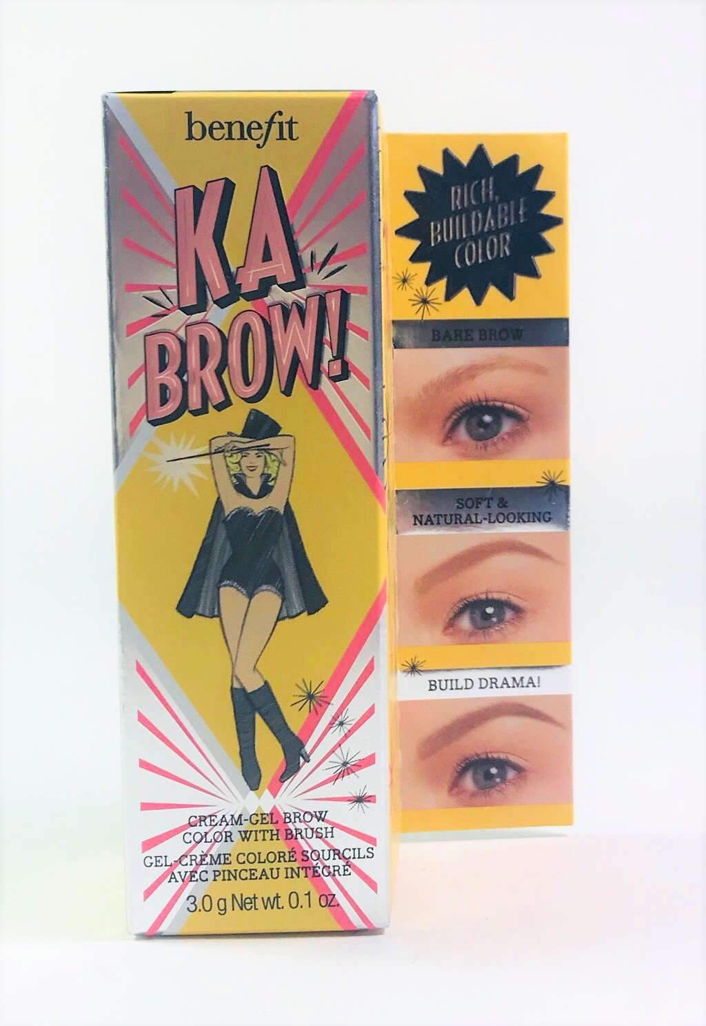 Amazon.com : Benefit Cosmetics ka-BROW! Cream-Gel Eyebrow Color with ...