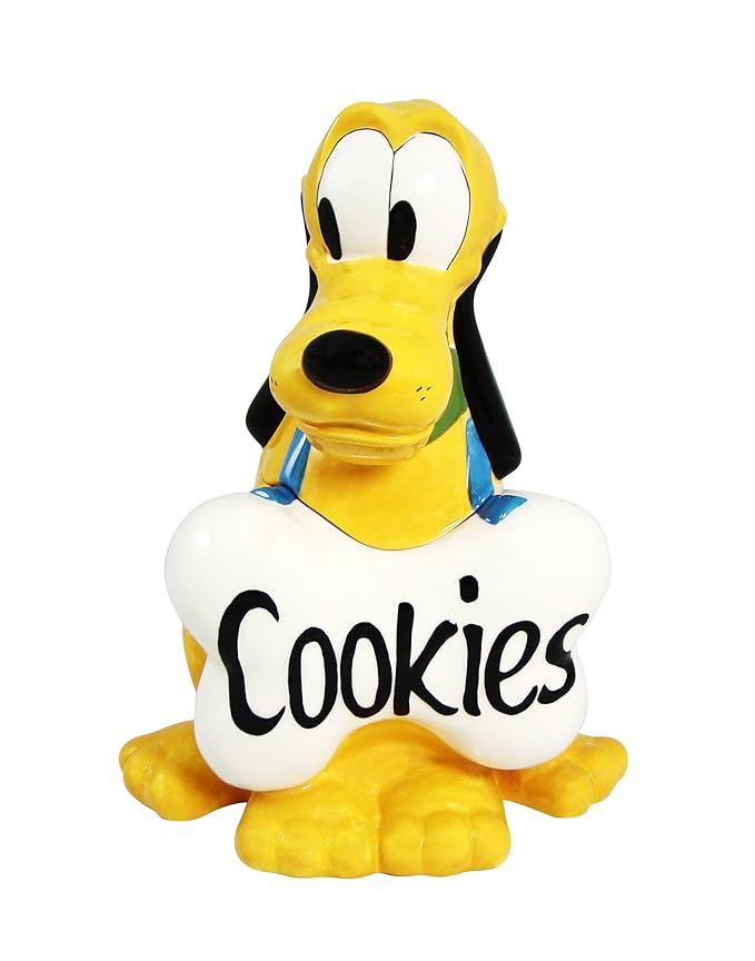 Disney Pluto Collectible Zrike Cookie Jar: Amazon.co.uk: Kitchen & Home
