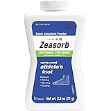 Amazon.com: Zeasorb Antifungal Treatment Powder, Athletes Foot, 2.5oz ...
