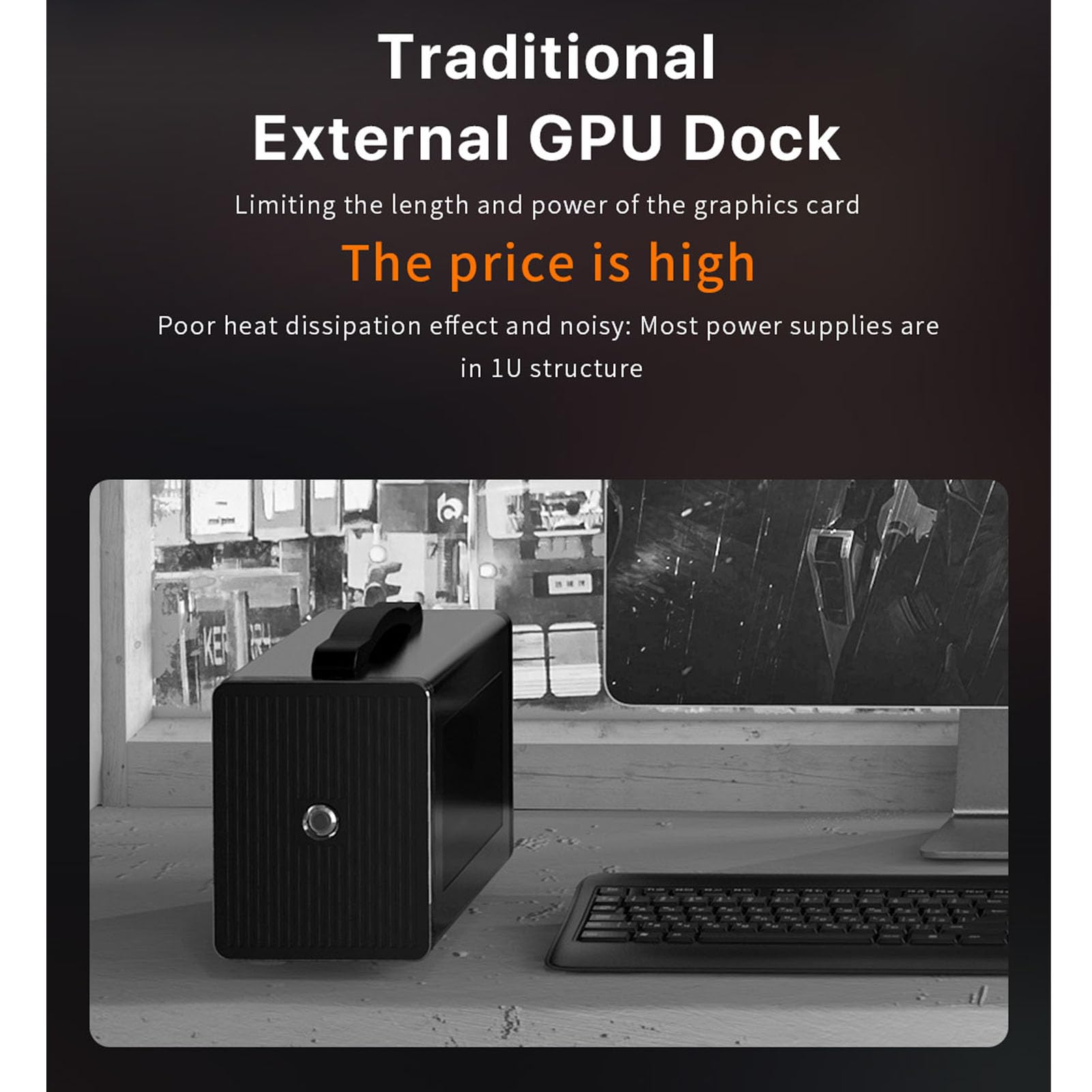 Mua Thunderbolt 3 Laptop GPU Enclosure, Laptop External GPU Dock USB4.0 ...