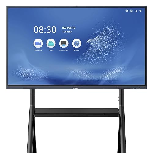 RAIZEA 65" Smart Board for Classroom, 4K UHD Interactive Whiteboard ...