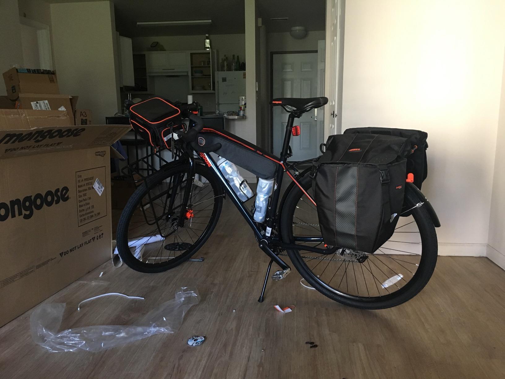 $60/mo - Finance Mongoose Men's Elroy Adventure Bike 700C Wheel Bicycle ...