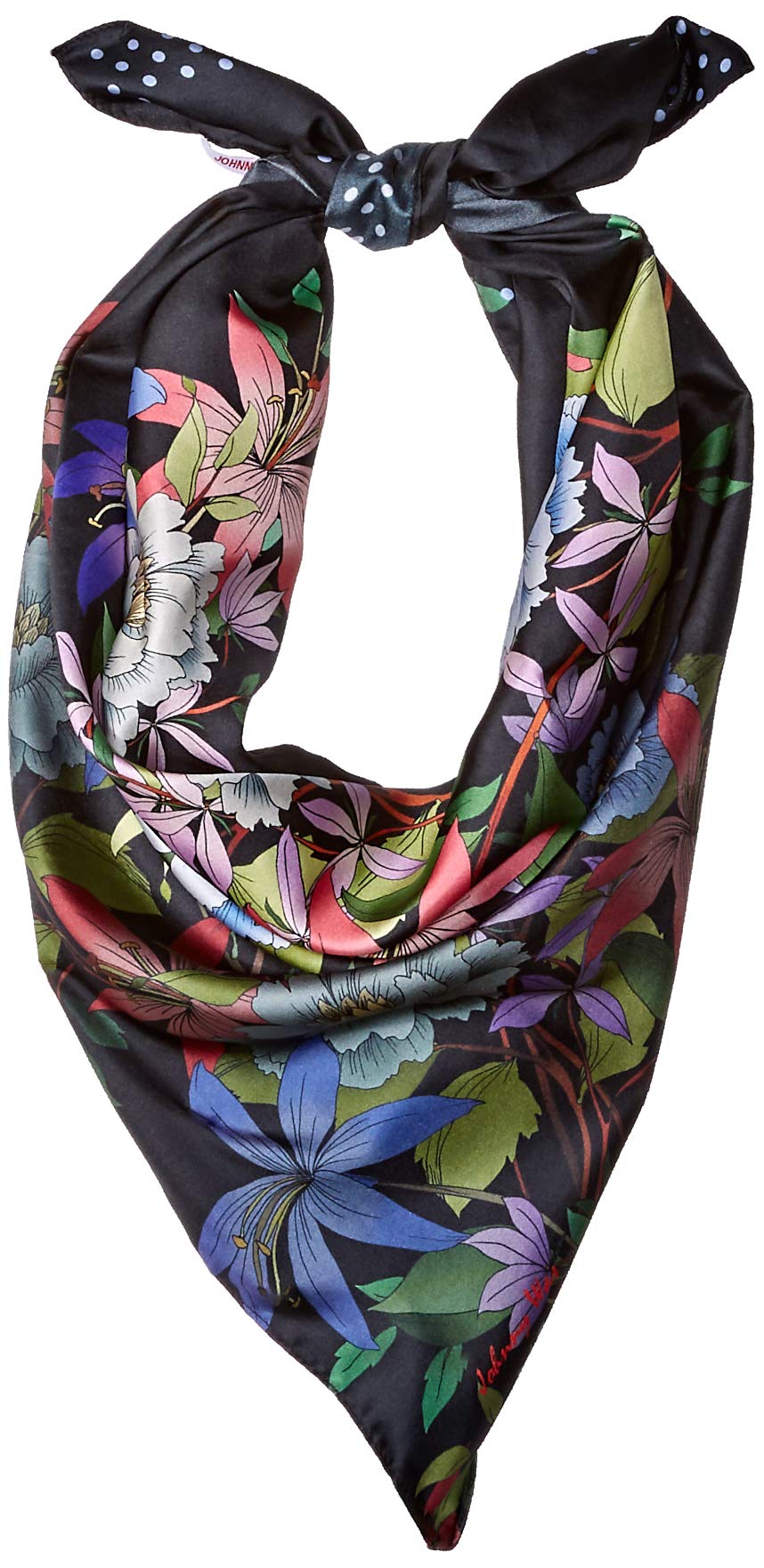 Johnny Was Women's Patterned Silk Square Scarf with Tassels | Buy ...