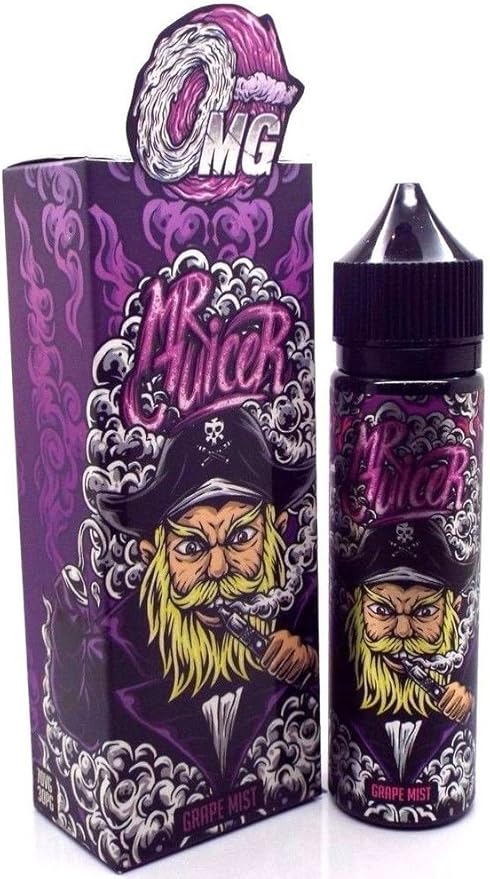 Mr Juicer: Grape Mist 0mg Grape 60ml E-liquid Vape: Amazon.co.uk ...