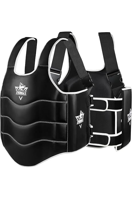 Boxing Body Protector WNGDS Adult Child Taekwondo Karate Chest Guard ...