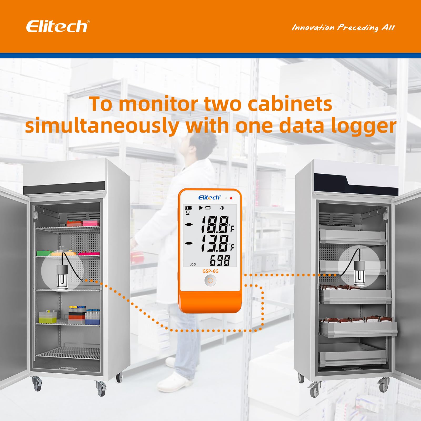 Mua Elitech Digital Temperature Humidity Data Logger Pharmacy DDL with ...