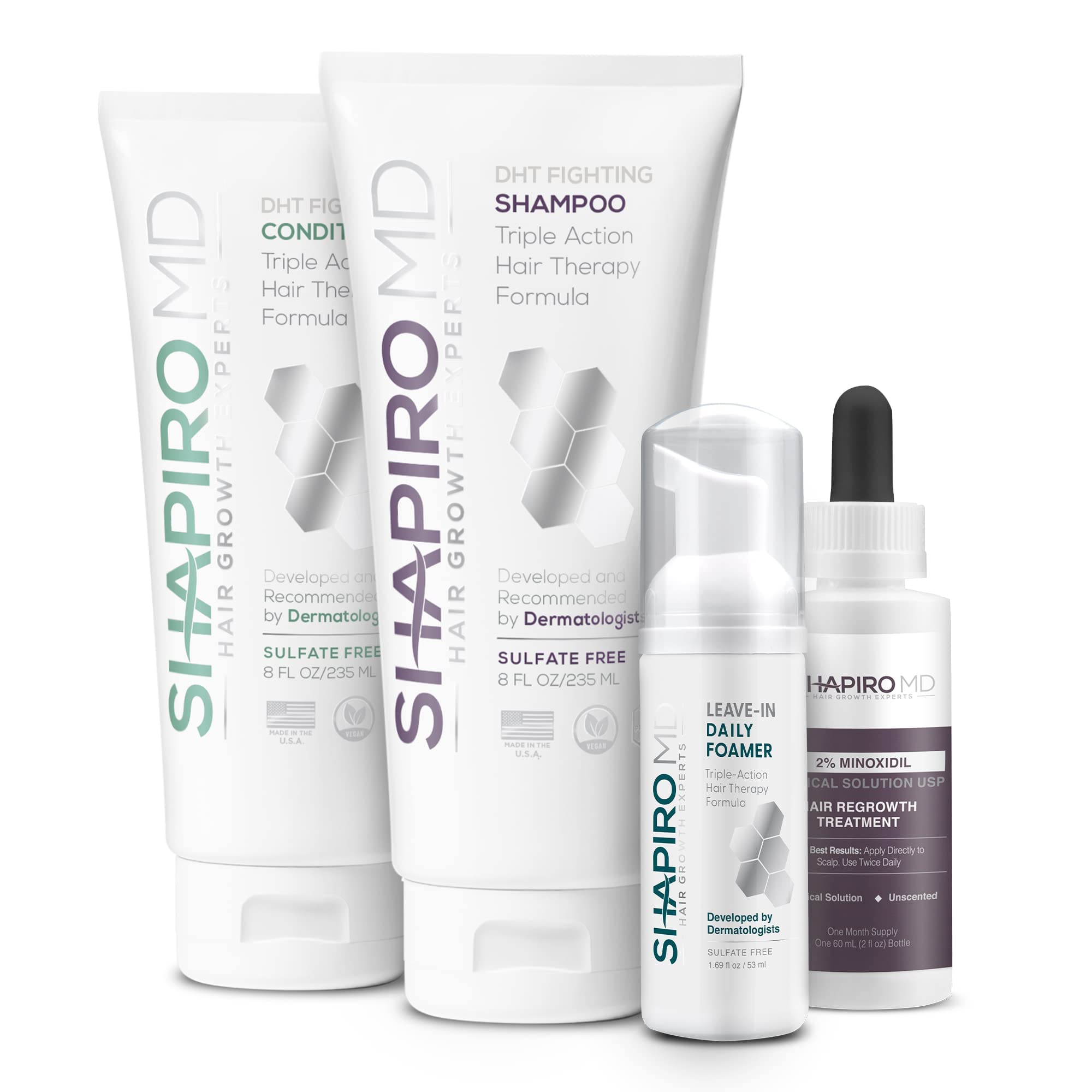 Mua Shapiro MD Hair Growth Experts Women's Regrowth Kit Plus: Shampoo ...