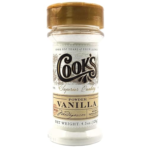 Cook’s, Vanilla Powder, World’s Finest Gourmet Fresh Premium Vanilla, 4 ...