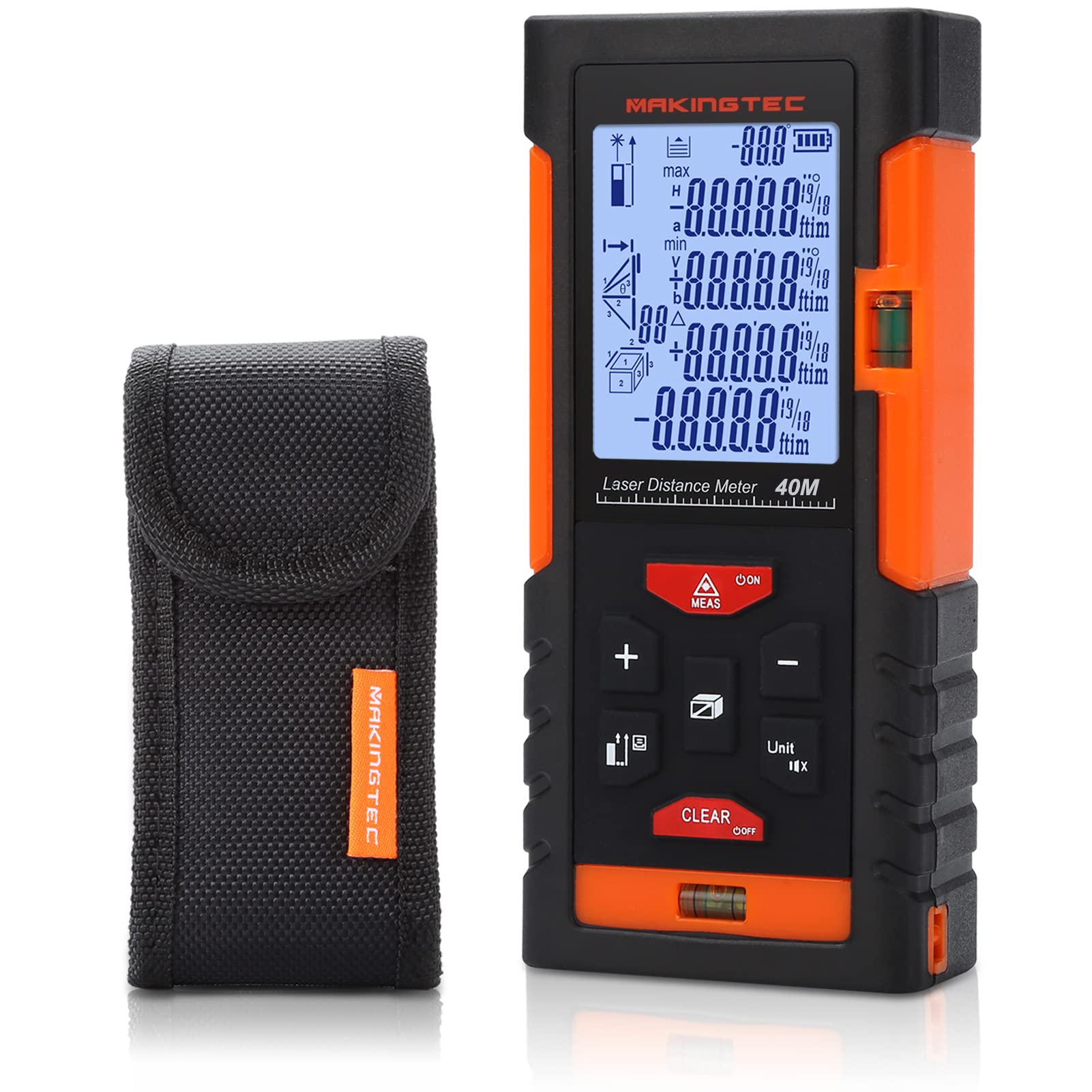 Mua MAKINGTEC Laser Measurement Tool,131Ft Laser Measure Ft in M Unit ...