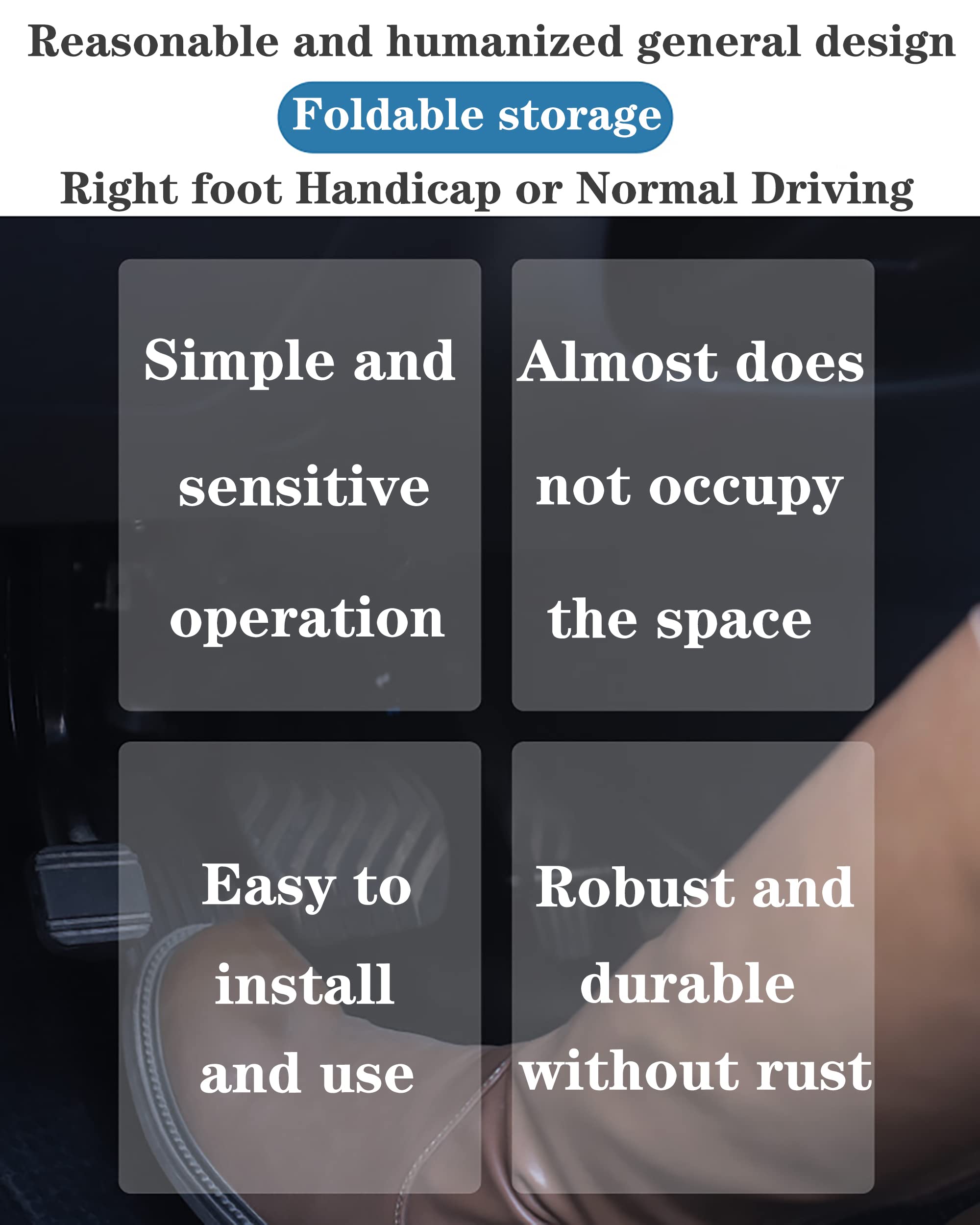 Mua Left Foot Accelerator Pedal Portable for Disabled Drivers Left Foot ...