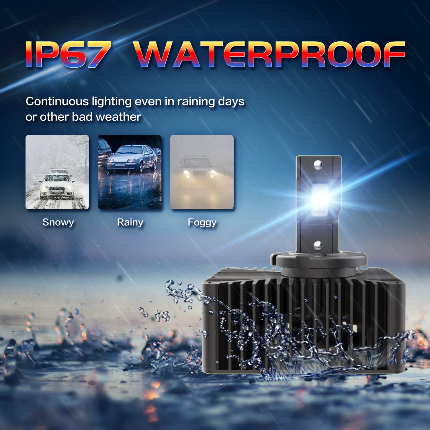 Mua Sinoparcel D5S LED Bulbs - 380% Brighter 20000LM,6000K 35W with ...