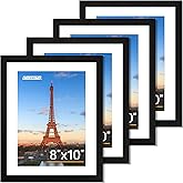 Amazon.com - FIXSMITH 8x10 Picture Frame Set of 10, Photo Frame Bulk with HD Plexiglass, Display ...