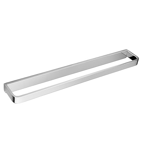 Polished Chrome Towel Rail - Wall Mounted - Fresh Bathroom Accessory ...