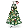 Amazon.com: 7.5ft Christmas Tree Unlit | Arbol de Navidad 7.5 feet ...