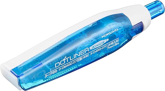 Amazon | コクヨ テープのり のり ドットライナー ノック 本体 青 タ-DM480-07B | 文房具・オフィス用品 | 文房具・オフィス用品