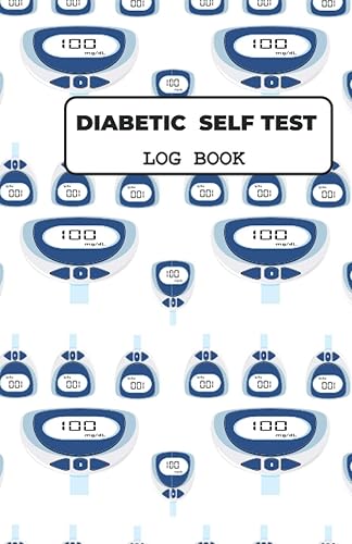 Diabetic Self Test Log Book:: Diabetic Glucose Log Book | 3-Year ...
