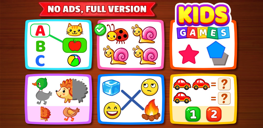 Kids Games: Learn Colors, Math, Number Counting, Puzzles & More For ...