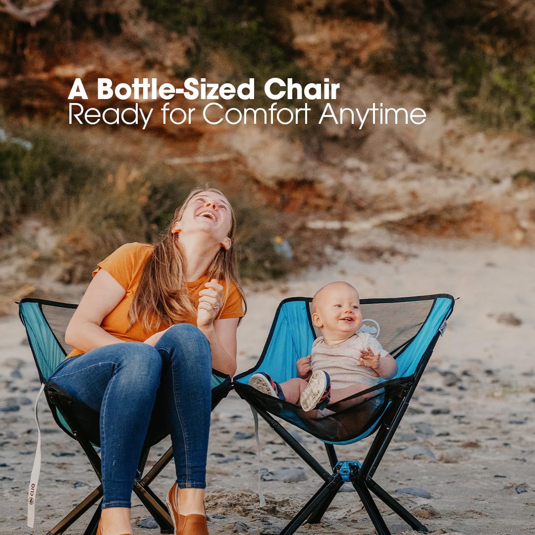 Mua CLIQ Portable Camping Chair - Collapses to Size of Water Bottle ...