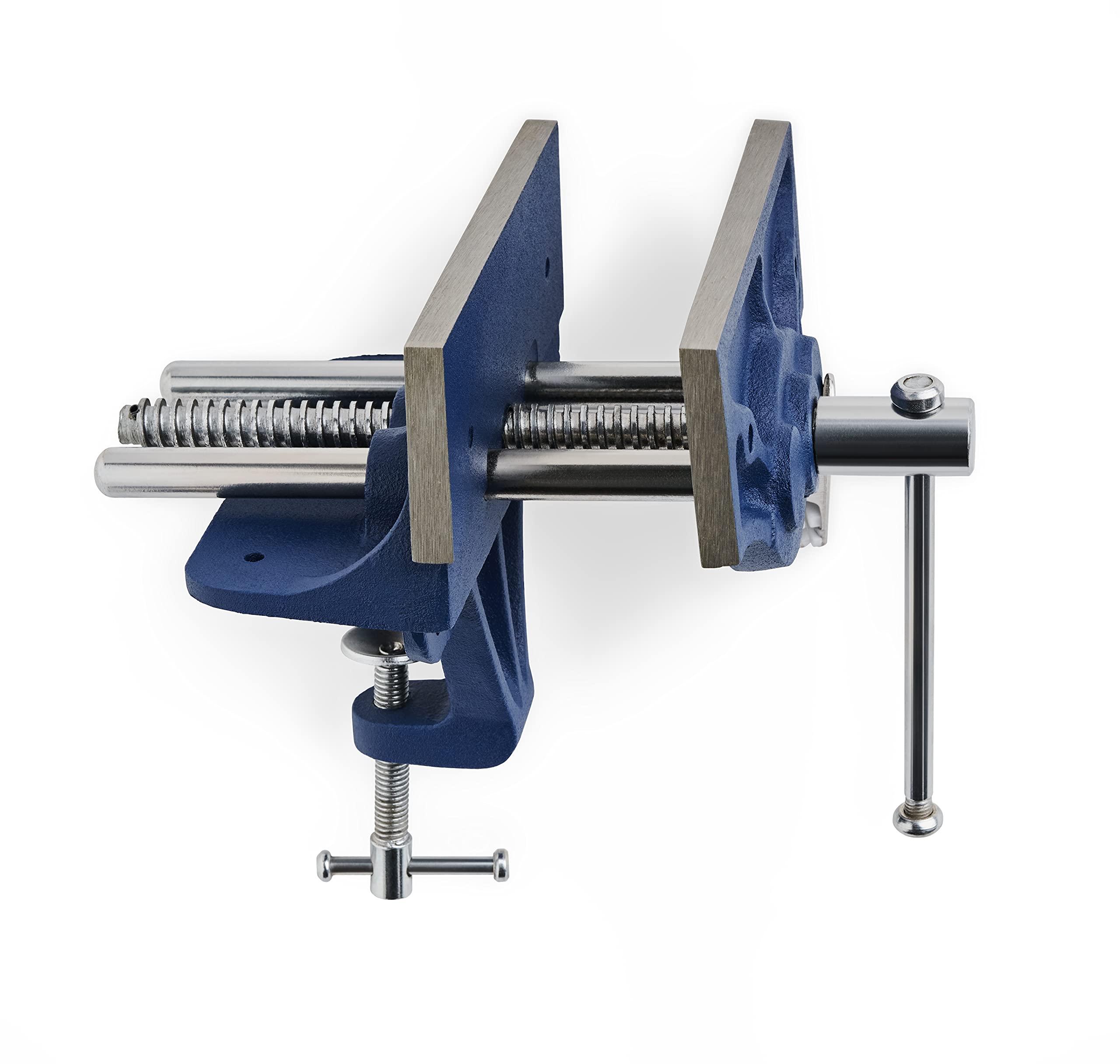 Mua 6 Inch Bench Vise - Clamp On Vise Heavy Duty Universal Cast Iron 2 ...