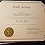 Amazon.com : Great Papers! Golden Scroll Gold Foil Certificate, 8.5" x ...