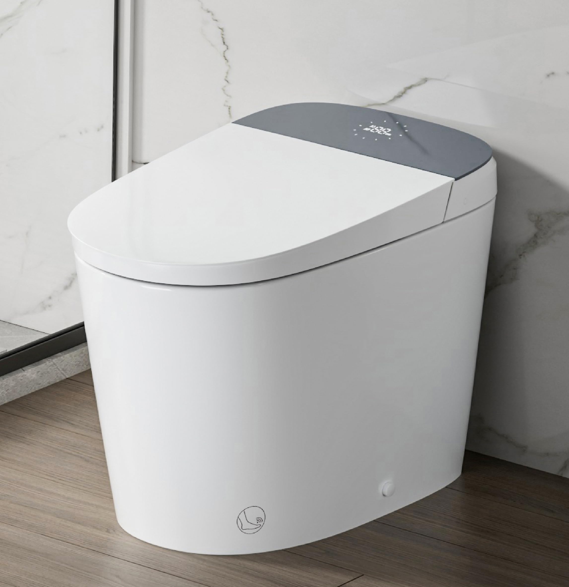CASTA DIVA CD U010 Smart Toilet With Bidet Built In Auto Open Close