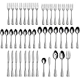 Amazon.com | Oneida Colonial Boston 45-Piece Flatware Set, Service for ...