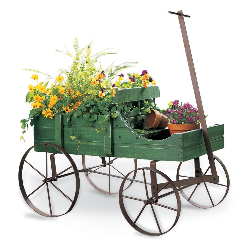 Vamp up Your Landscape with a Decorative Garden Cart