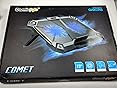 Cosmic Byte Comet Laptop Cooling Pad, Dual 140 mm Fans, LED Lights, Fan ...