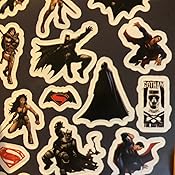 Amazon.com: DC Comics Batman Stickers Party Supplies Pack - Over 600 ...