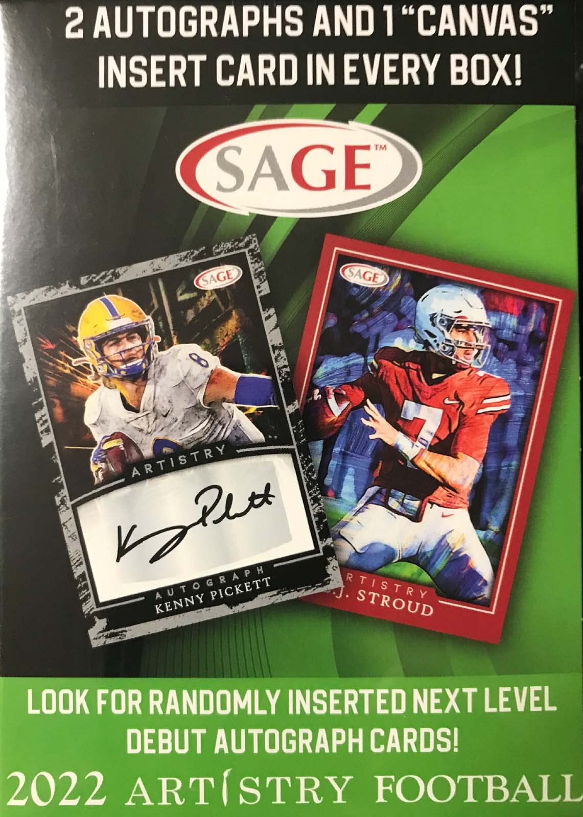 Mua 2022 Sage Artistry NFL Football Draft Picks Series Blaster Box with ...