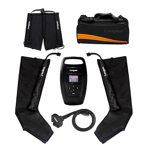 LONGEST Lymphedema Pumps 2 Legs & Hip Foot Compression Massager Air ...