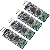 Amazon.com: HiLetgo 2pcs HC-06 RS232 4 Pin Wireless Bluetooth Serial RF ...