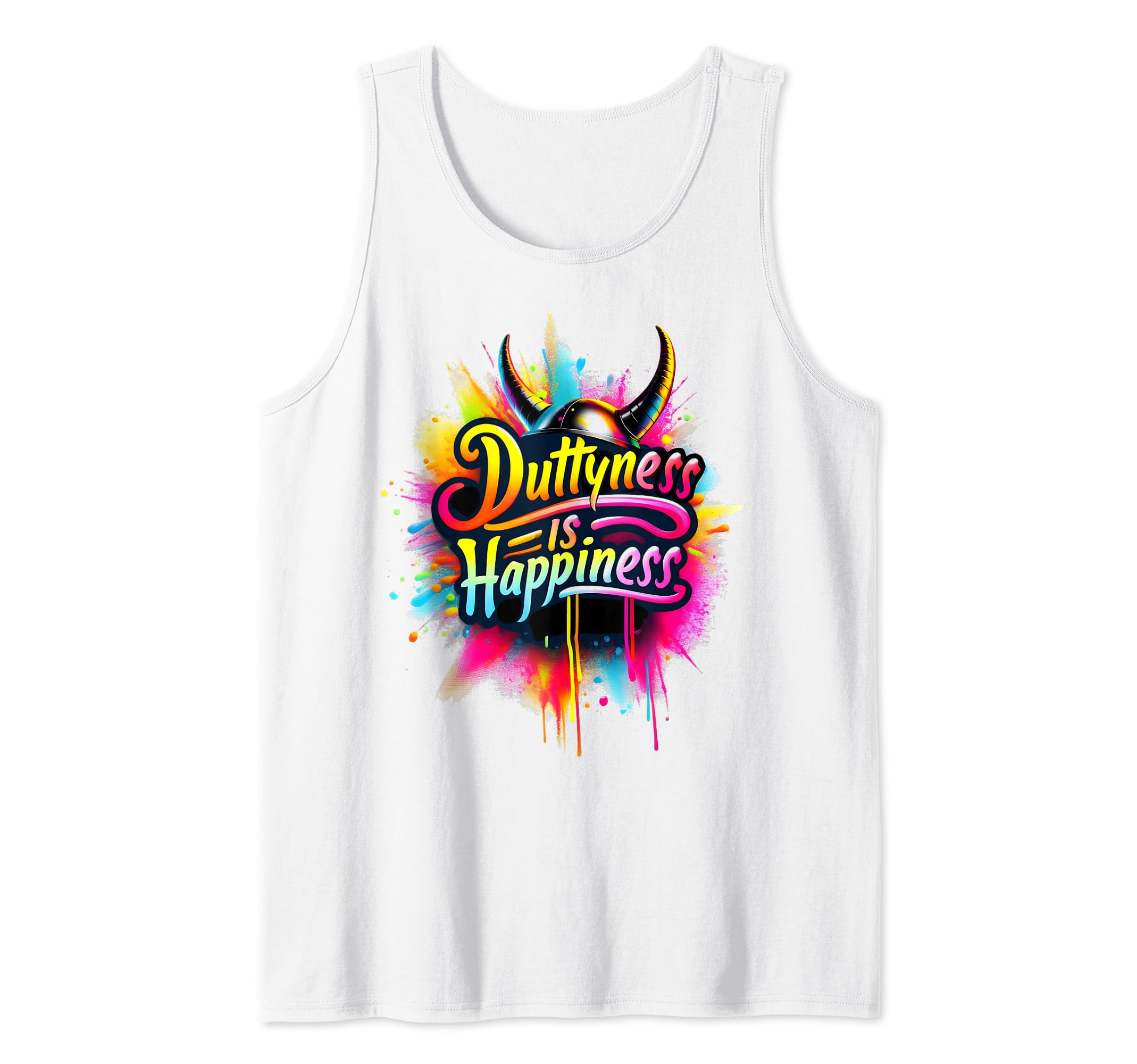 Soca Duttyness Is Happiness Jouvert Dutty Mess Fete Men's Tank Top for ...