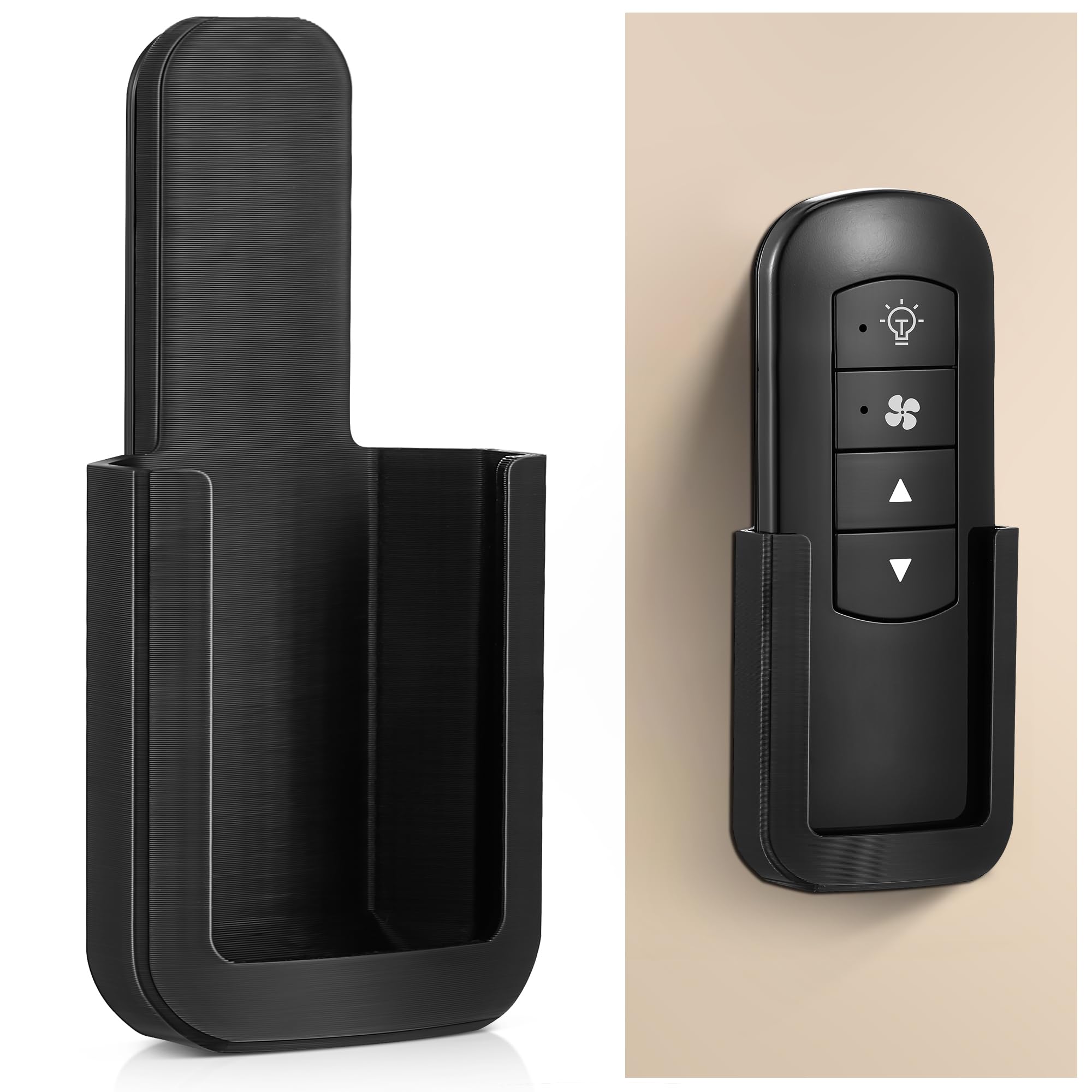 Saillong 1 Pack Ceiling Fan Remote Control Holder with Screws Wall ...