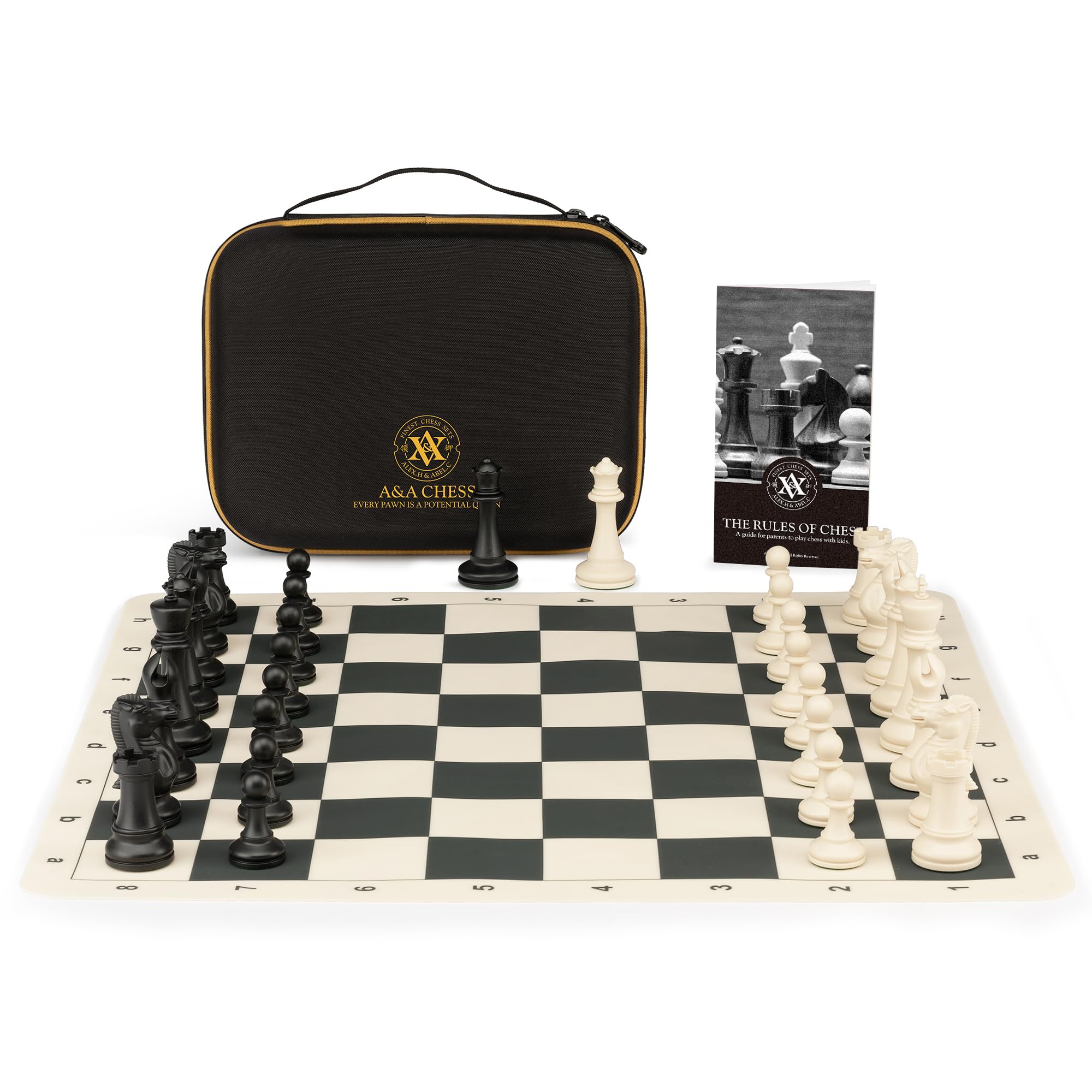 Mua A&A Tournament Chess Set / 20" x 20" Collapsible Silicone Chess ...
