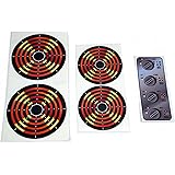 Amazon.com: Decals Stickers DIY Kids Play Kitchen 4 Burners Dials and ...
