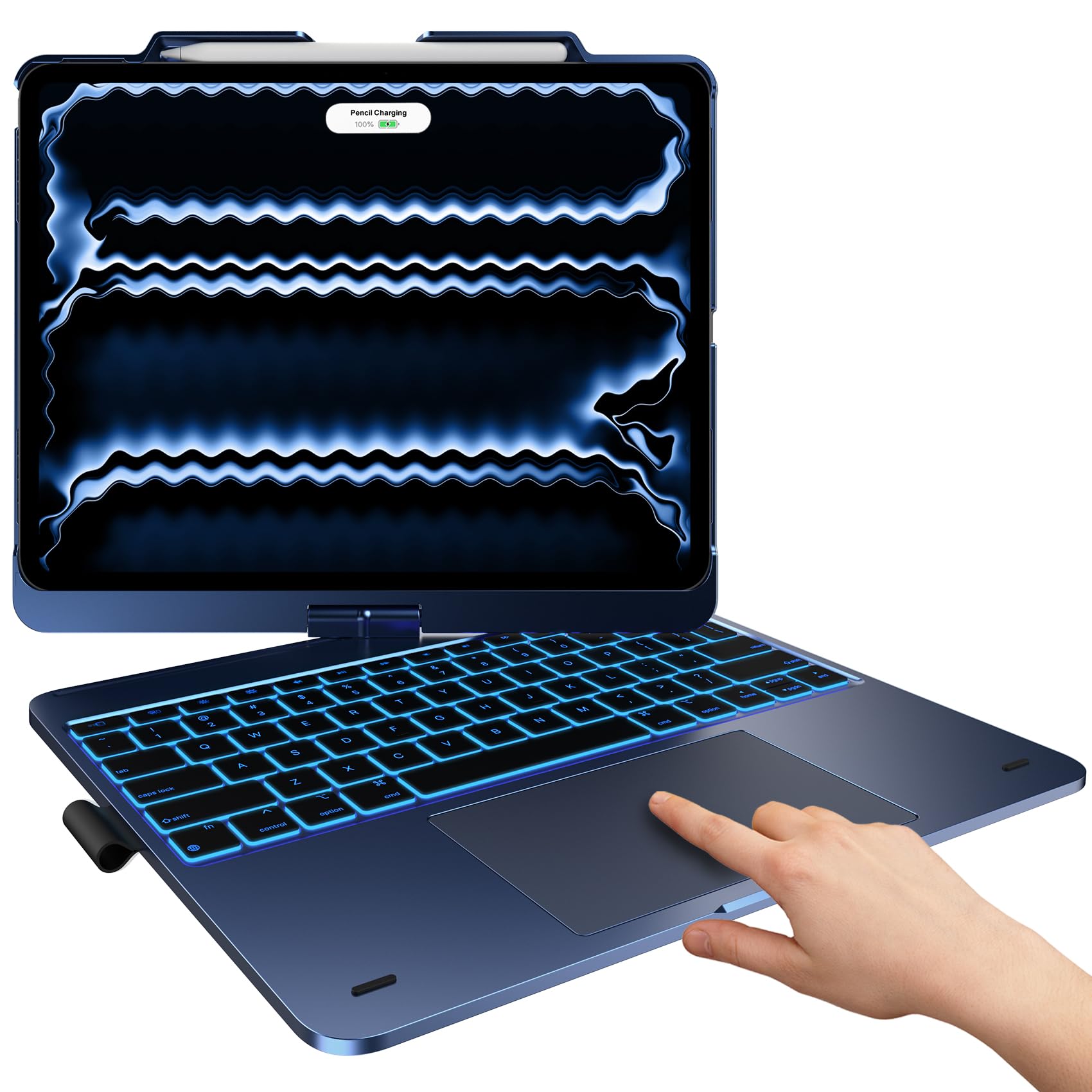 typecase Keyboard Case for iPad Pro 13 & iPad Air 13, Trackpad, 360 ...
