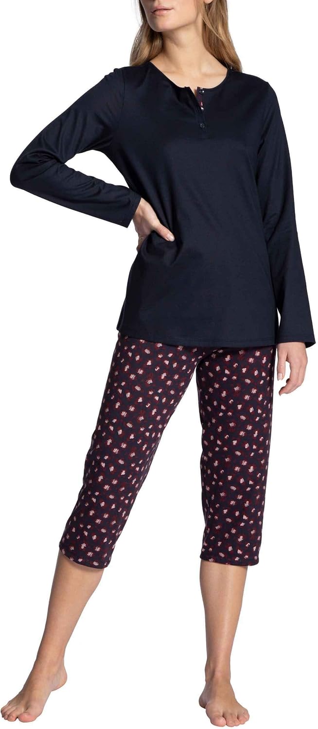 Calida Women's Autumn Dreams Pajama Set: Amazon.co.uk: Clothing