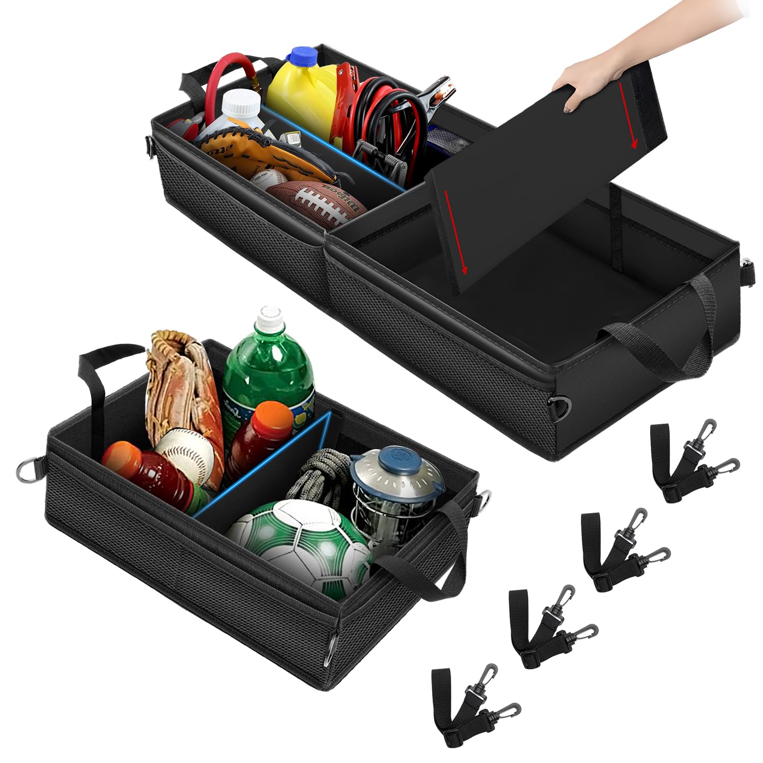 Autofit Truck Under Bench Seat Storage with Removable Divider for Ford ...