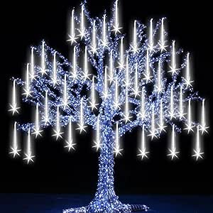 Amazon.com: Icicle Lights Snowfall Meteor Shower Rain Light Christmas ...