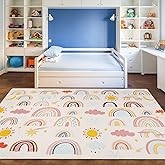 Amazon.com: LTKOUGFAM Soft Kids Area Rug, Large Washable Space Mat, Non ...